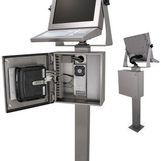 19.5" Fully Enclosed Industrial Monitor and Touch Screen - Hope ...